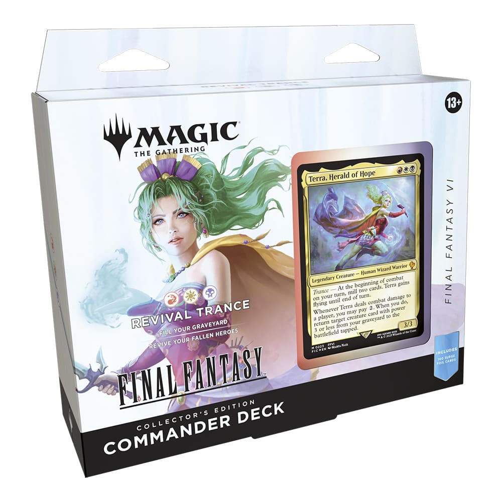 Magic Final Fantasy Revival Trance mazzo commander collector edition ...