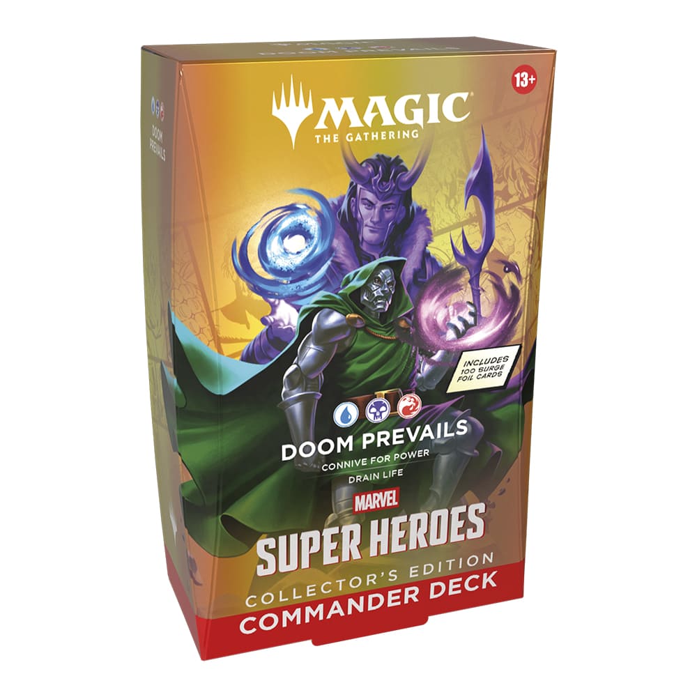 Magic Marvel Super Heroes Collector’s Commander deck Doom Prevails ...