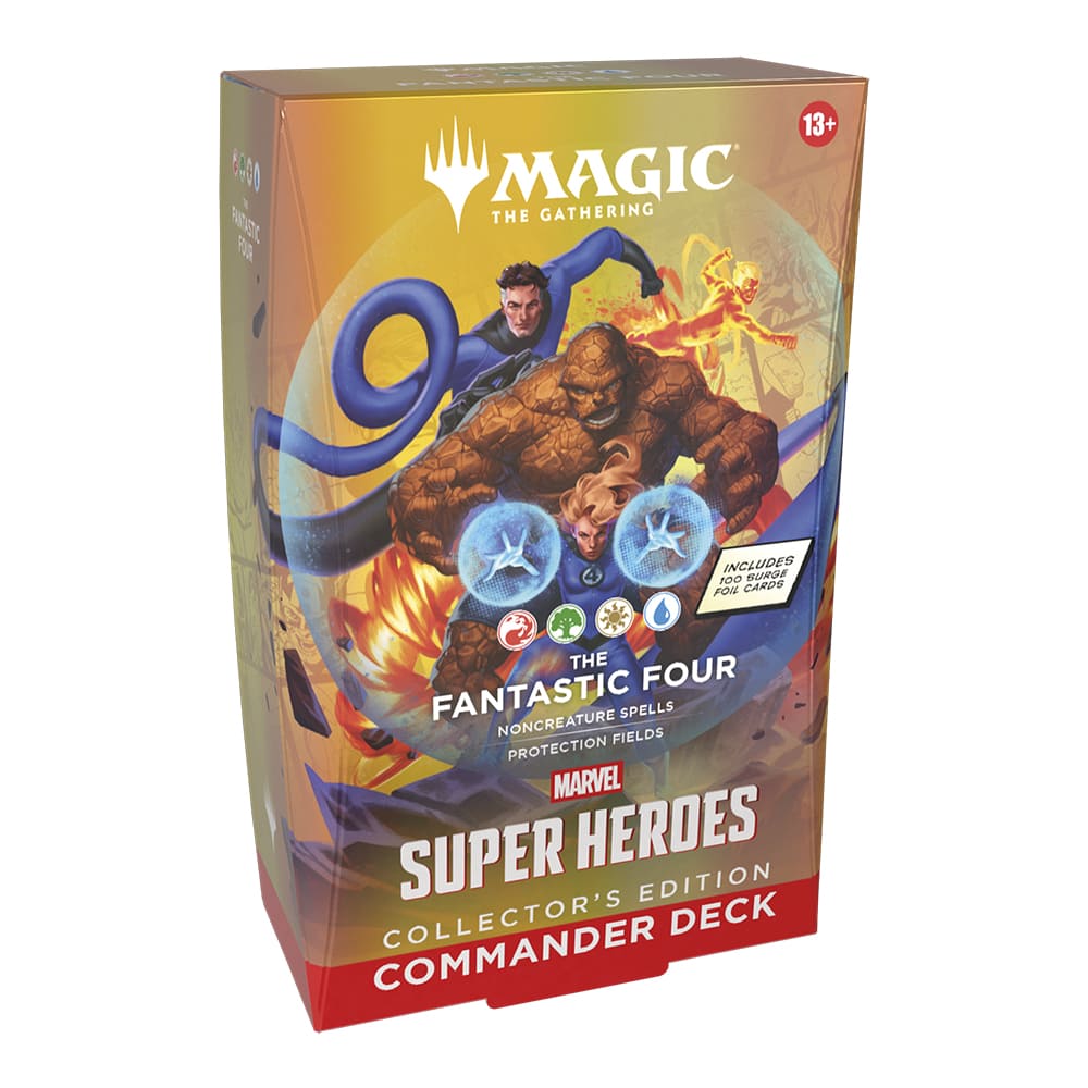 Magic Marvel Super Heroes Collector’s Commander deck Fantastic Four ...
