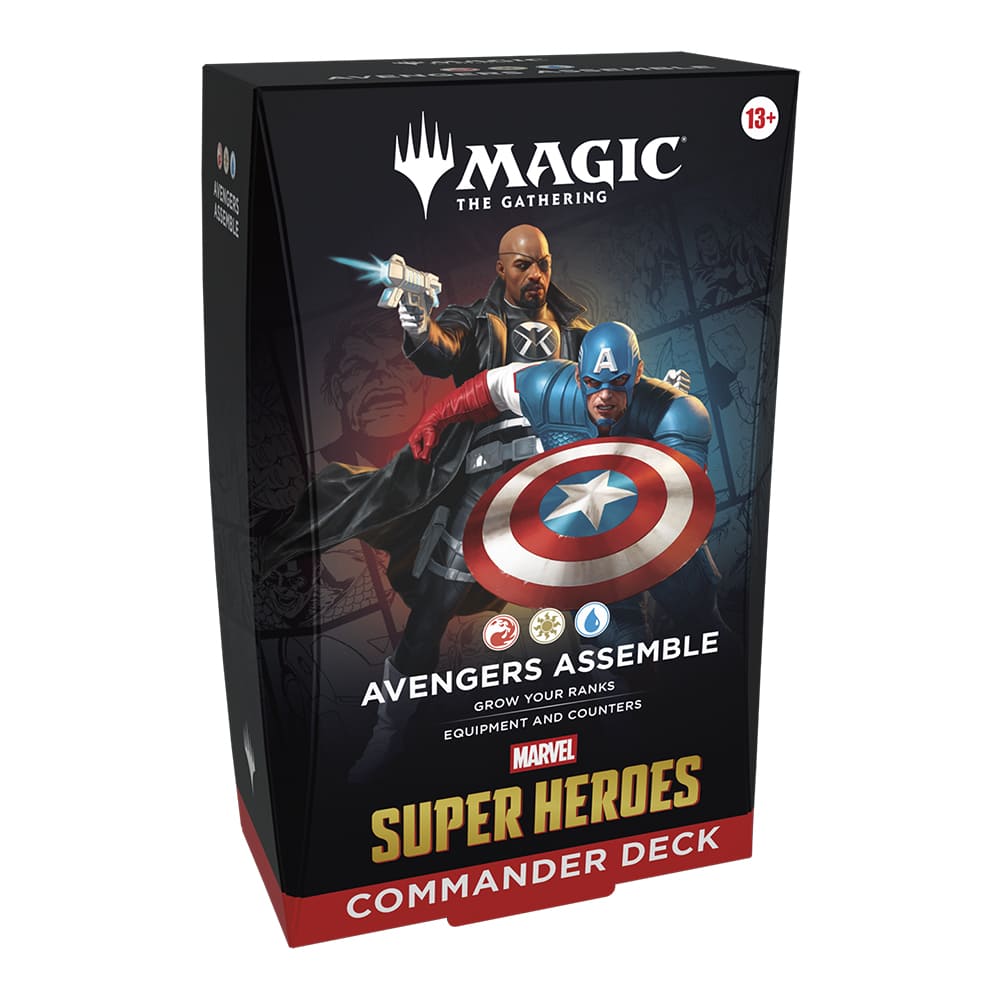 Magic Marvel Super Heroes Commander deck Avengers Assemble versione ...