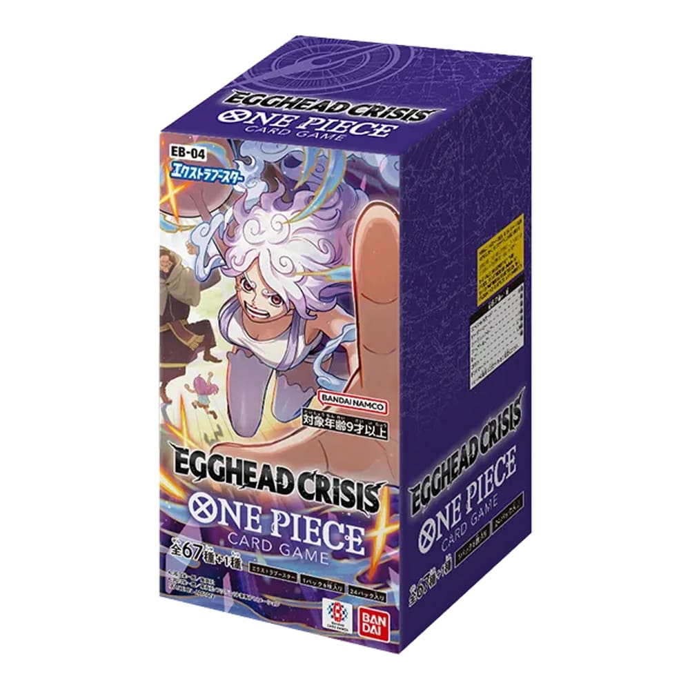 One Piece EB-04 Egghead Crisis Booster Box 24 Bustine versione ...