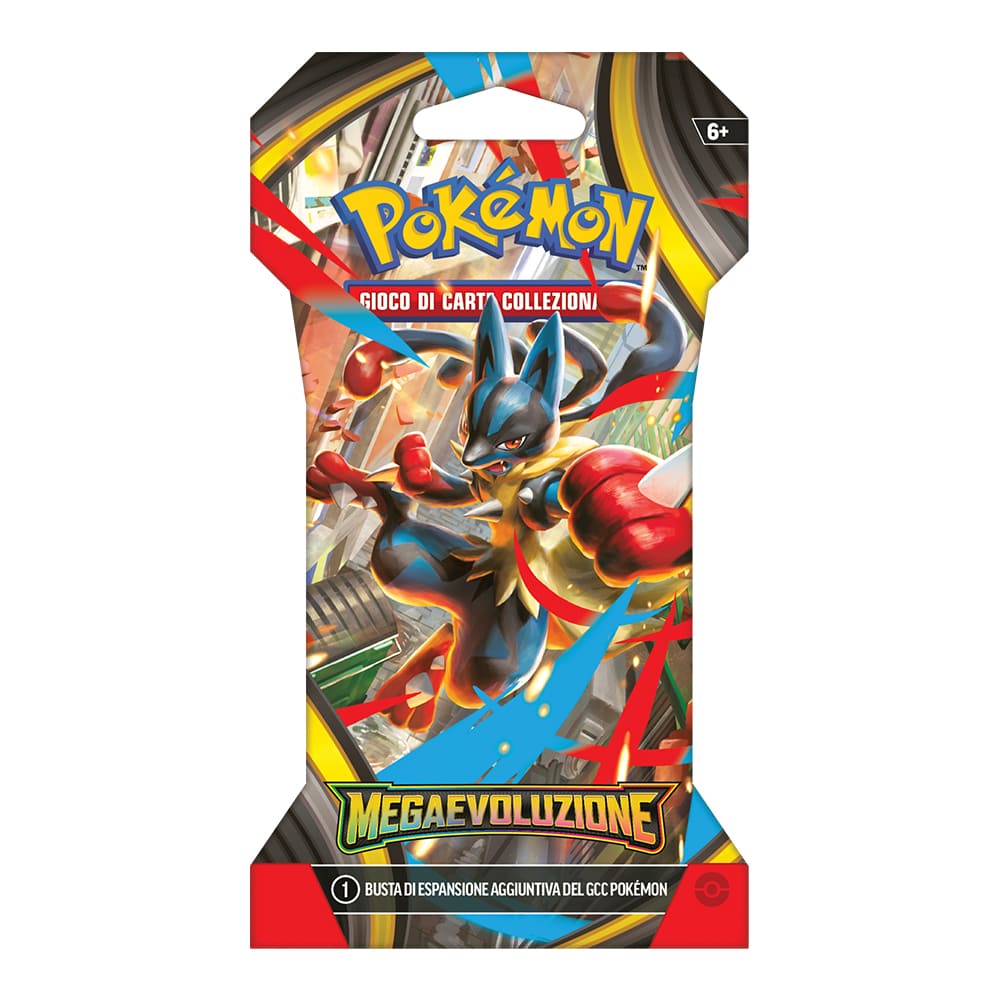 Pokemon Megaevoluzione Paper Sleeve Booster Pack 1 Bustina versione ...