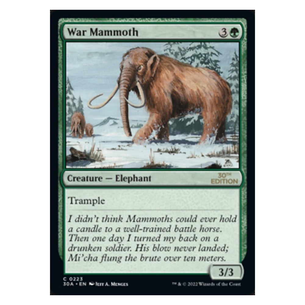 War Mammoth (223) | CarteMagic