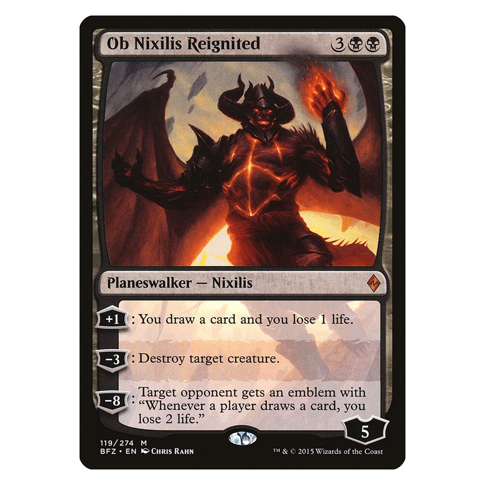 Ob Nixilis Reignited - Ob Nixilis della Fiamma Rinnovata (119) | CarteMagic
