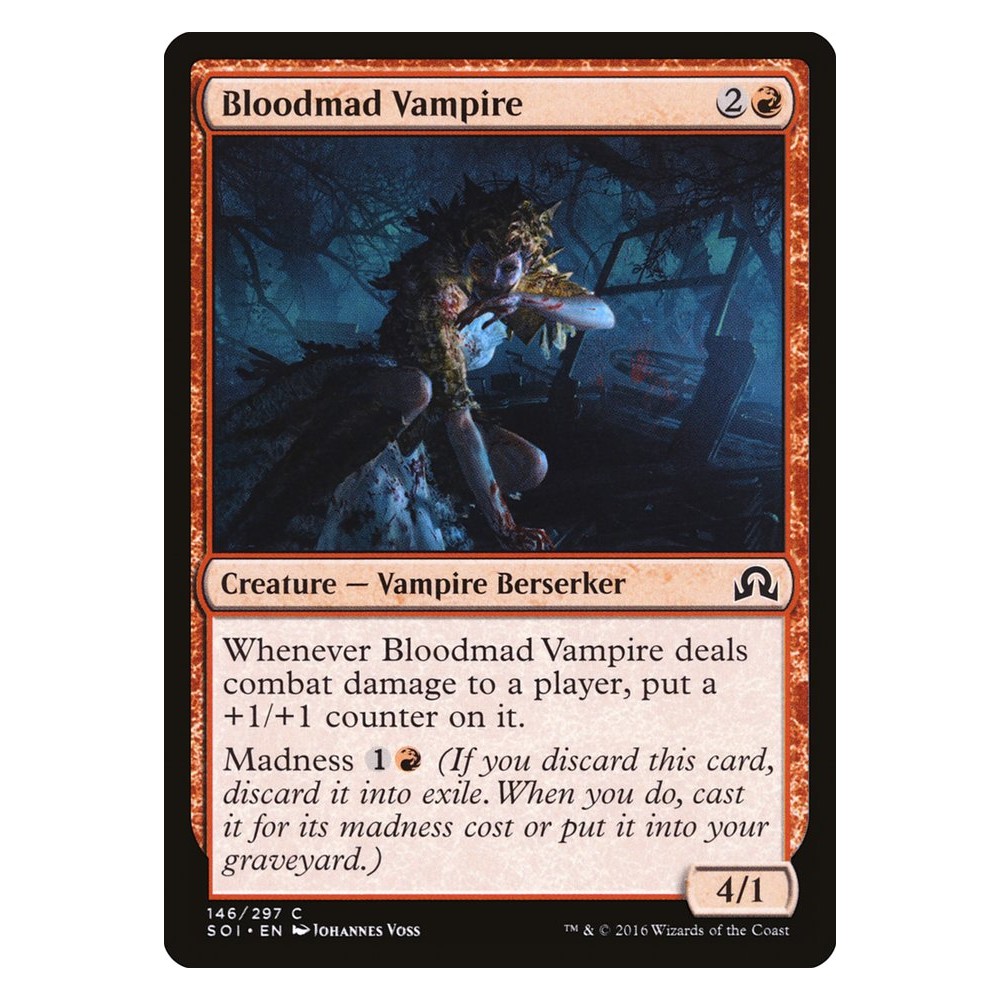 Bloodmad Vampire - Vampira Bramosa di Sangue (146) | CarteMagic