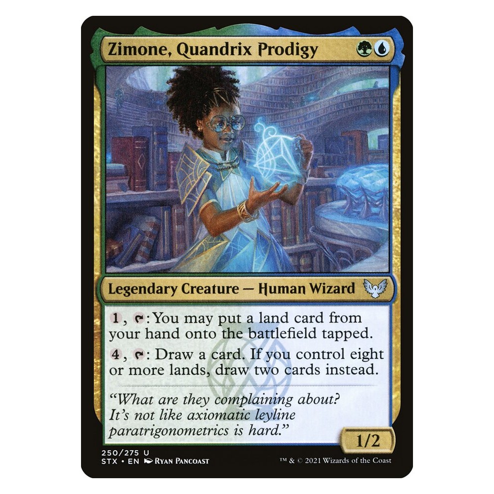 Zimone, Quandrix Prodigy - Zimone, Prodigio di Quandrix (250) | CarteMagic