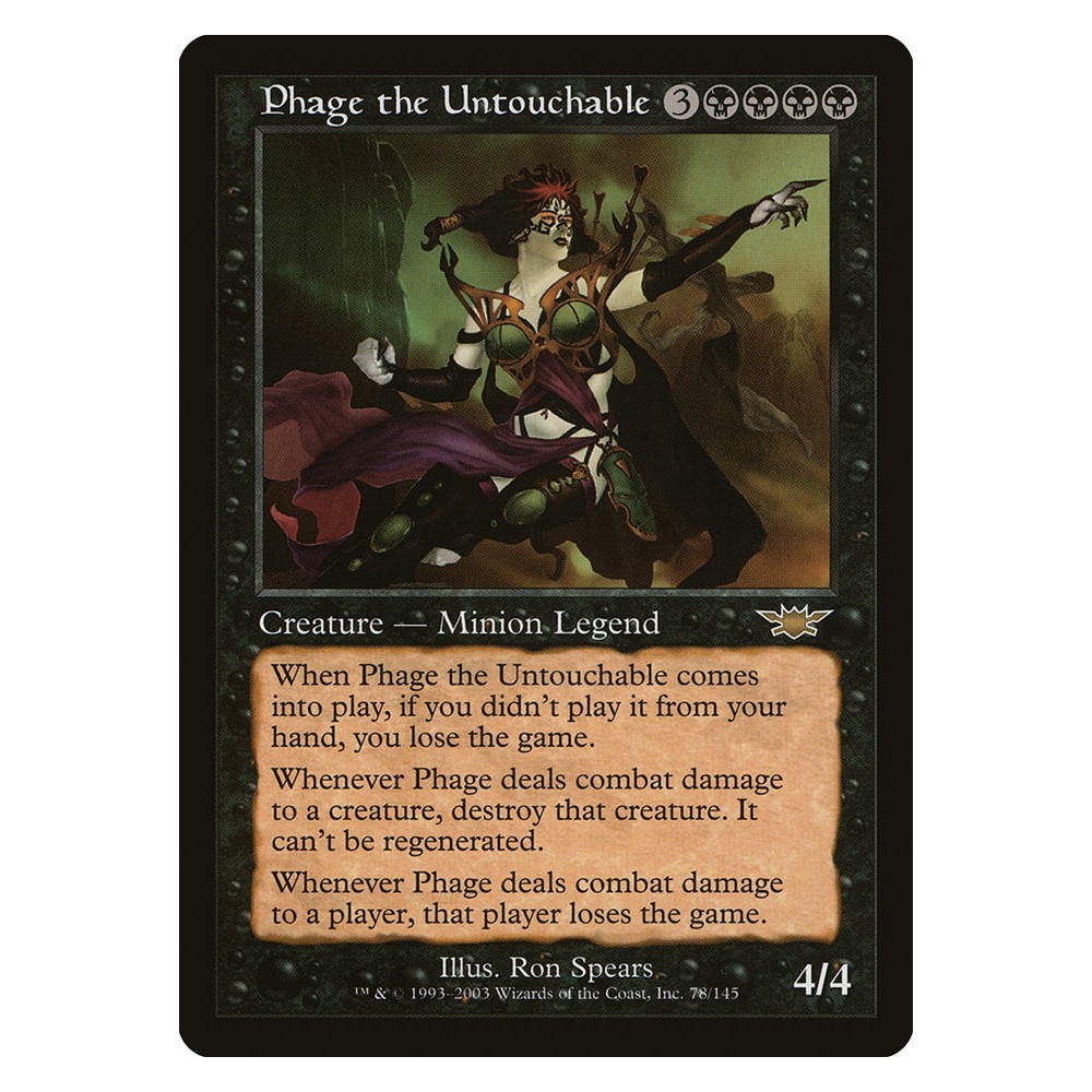 Phage the Untouchable - Phage l'Intoccabile (78) | CarteMagic