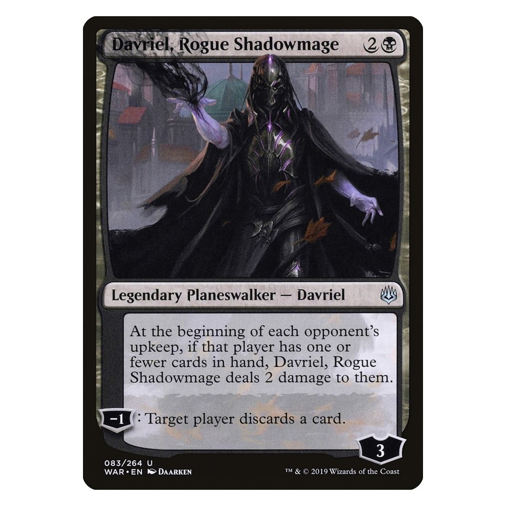 Davriel, Rogue Shadowmage - Davriel, Mago d'Ombra Rinnegato (83 ...