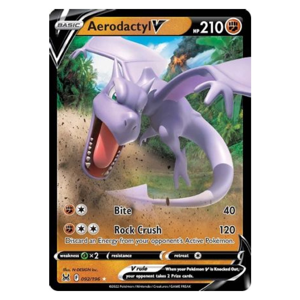 Aerodactyl V - Ultra Rare 092/196 | CarteMagic