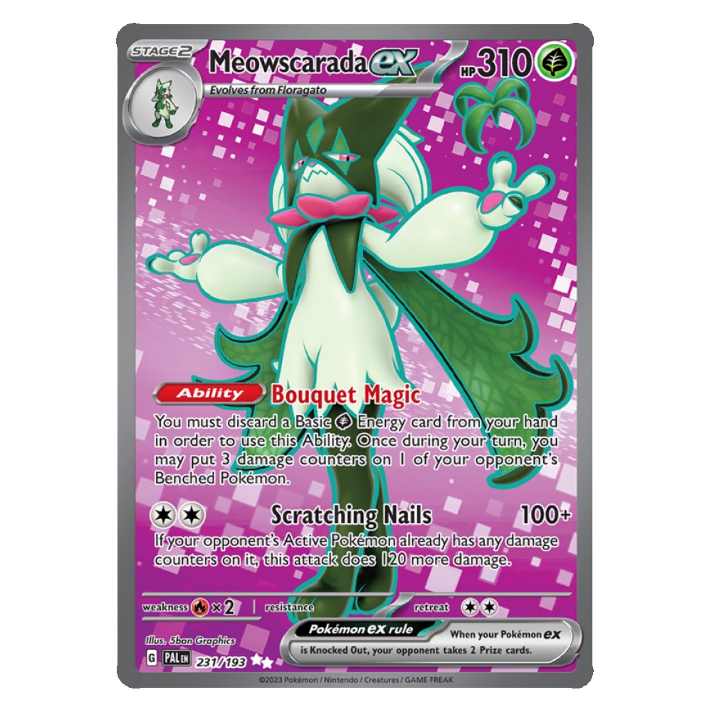 Meowscarada ex - Ultra Rare 231/193 | CarteMagic