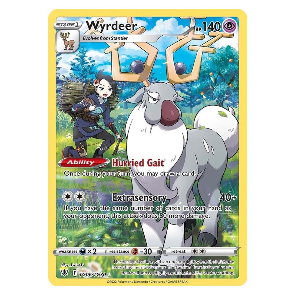 Wyrdeer - Holo Rare TG06/TG30 | CarteMagic